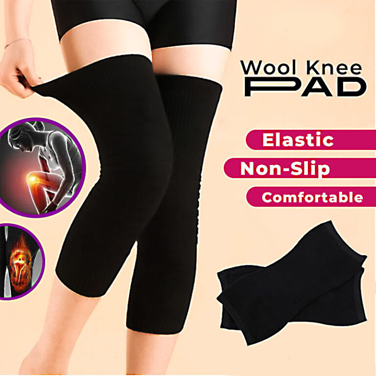 Winter Plush Knee Pads – Thermal Compression Knee Sleeves for Joint ...